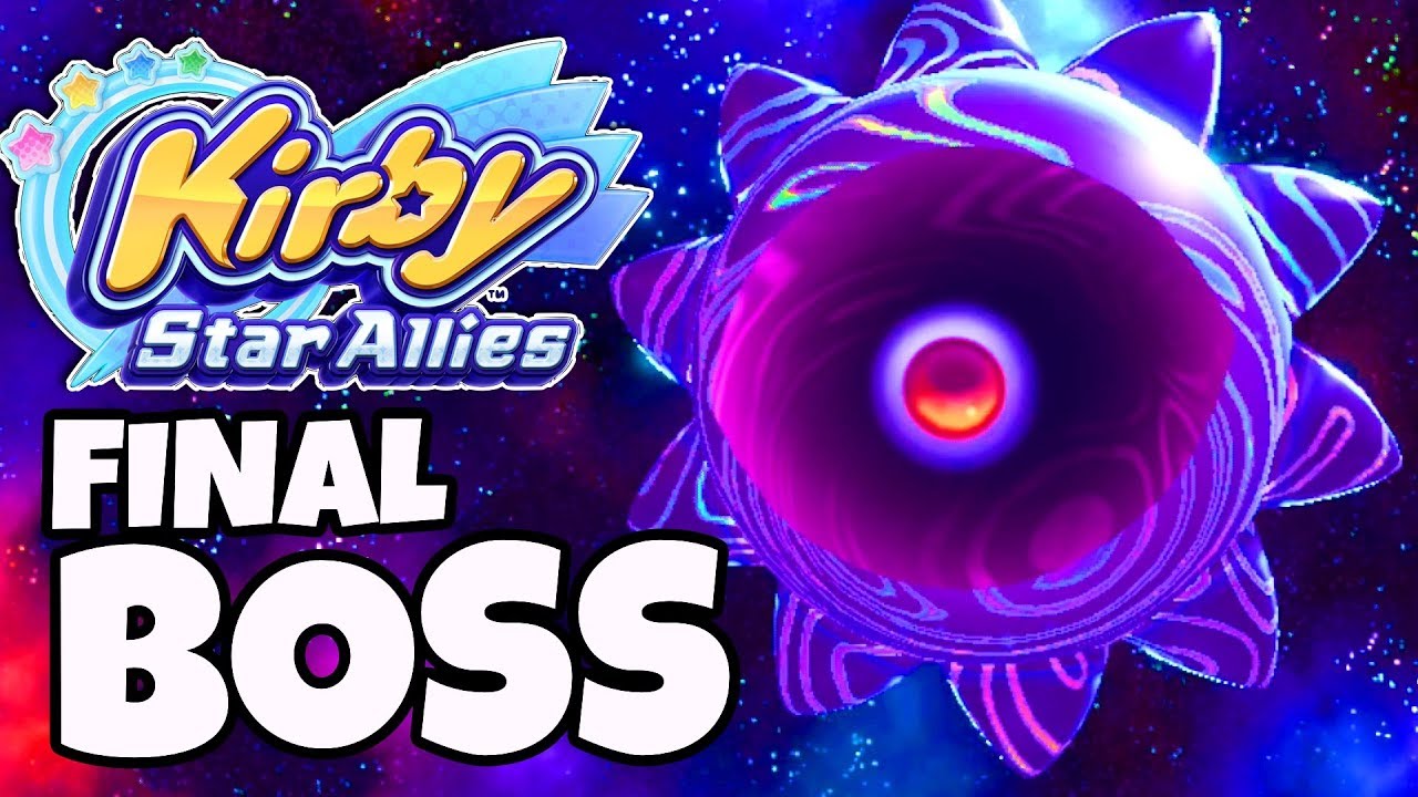 FINAL BOSS BATTLE - Kirby Star Allies Gameplay ENDING - Destroyer Of ...