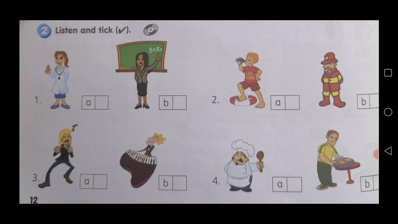 Get smart plus 3 workbook page 12 - YouTube