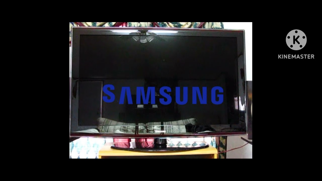 Samsung TV Galaxy LCD 6 Series Puesta en marcha/fuerza 2008 - YouTube
