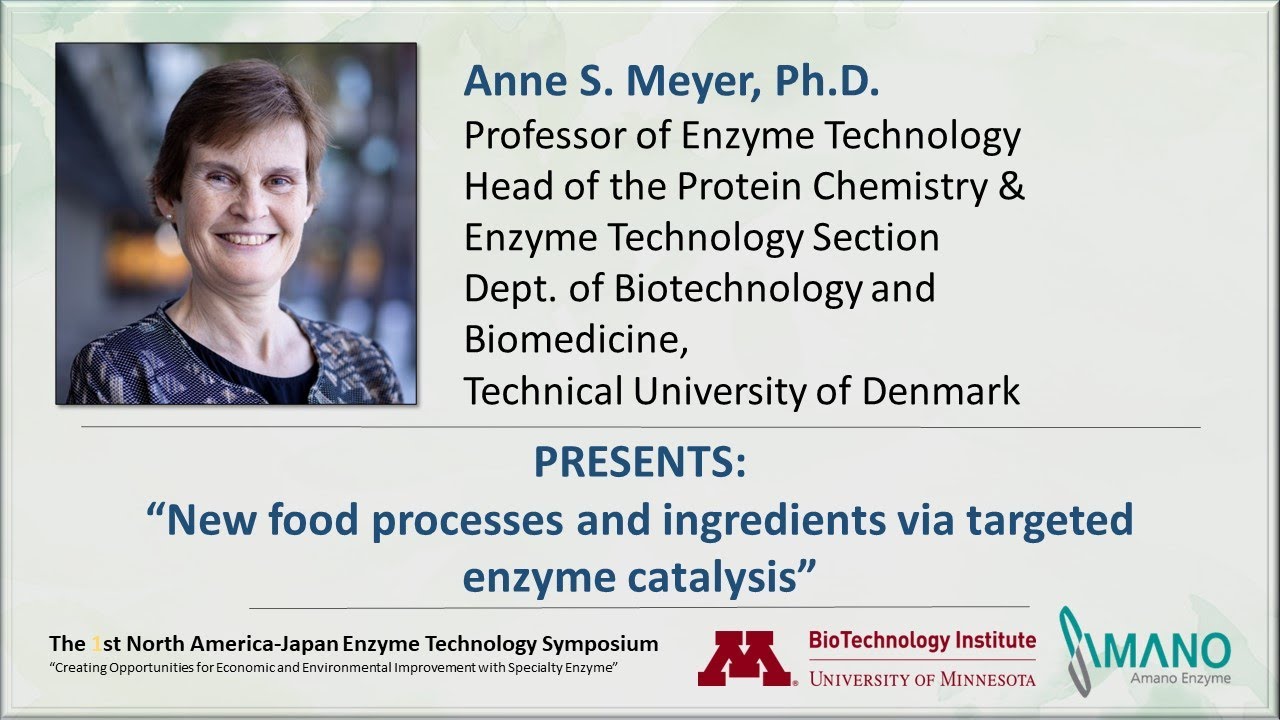 Enzyme Technology Symposium 2023 Anne Meyer (Technical University of ...
