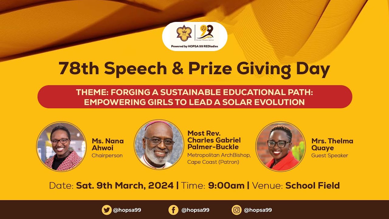 78th Speech and Prize Giving Day - YouTube