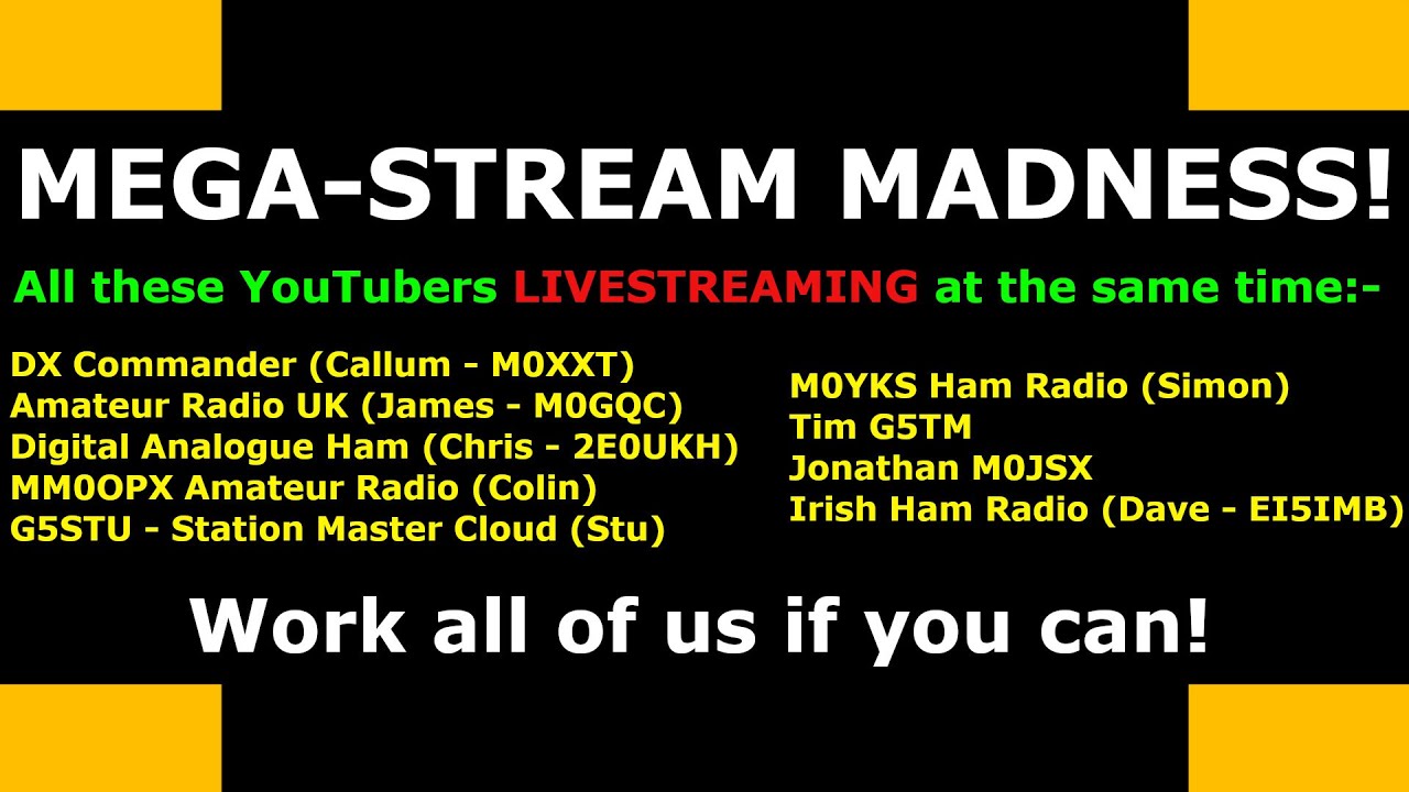 Mega-stream Madness!!! - YouTube
