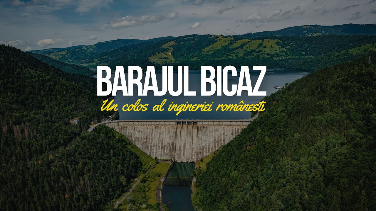 Barajul Bicaz – Un colos al ingineriei românești | Drona 4K - YouTube