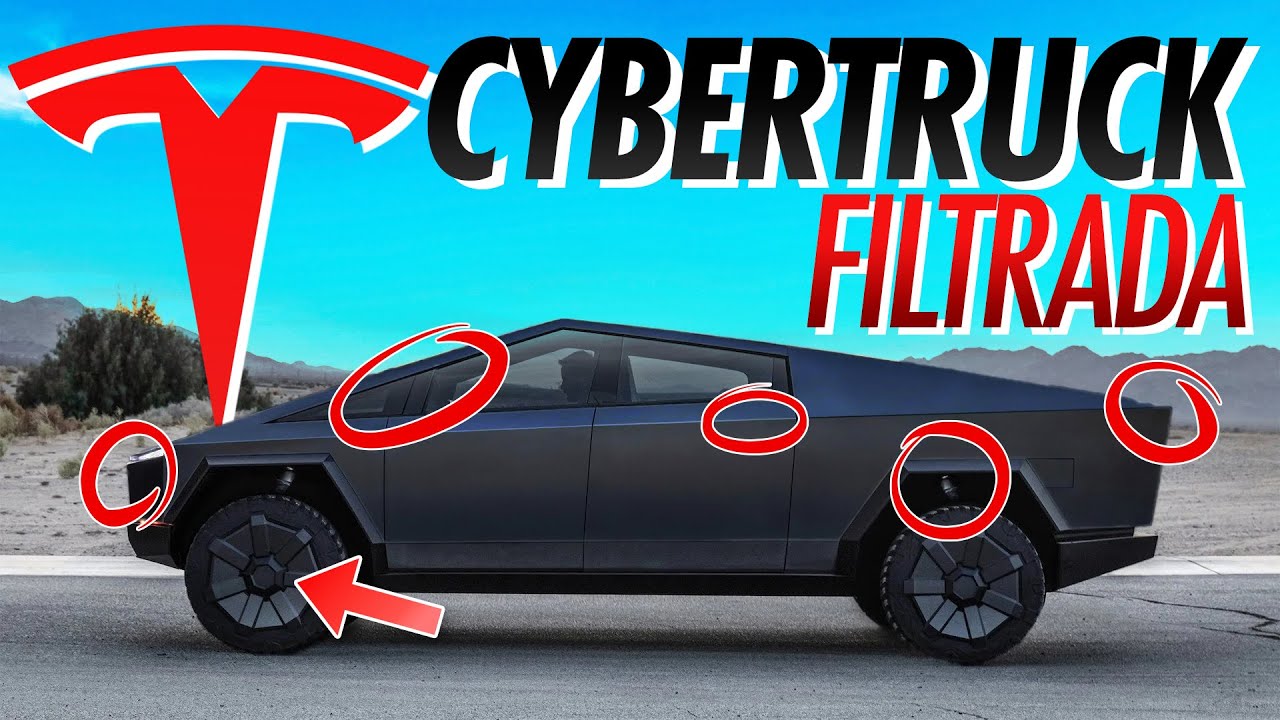 ¡Nuevo diseño de la Cybertruck de Tesla filtrado! - YouTube