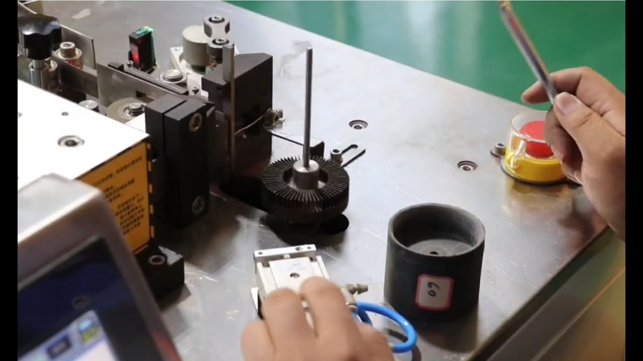 Shaft mounted flap wheel machine 50mm-Taino Manufacturing - YouTube