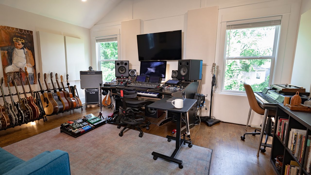 EPIC HOME STUDIO Setup | Colin Sipos (studio tour) - YouTube