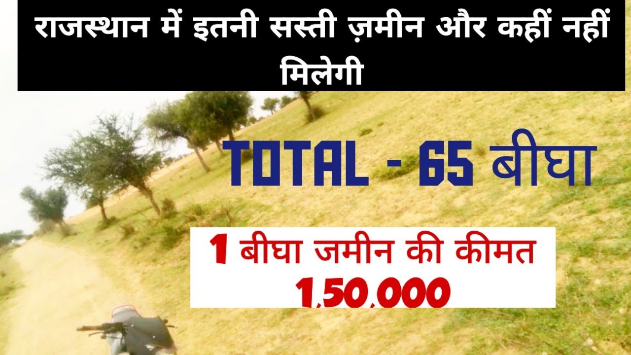65 बीघा जमीन बिकाऊ है। शानदार कृषि भूमि | Plots In churu | Plots For Sale | # ...