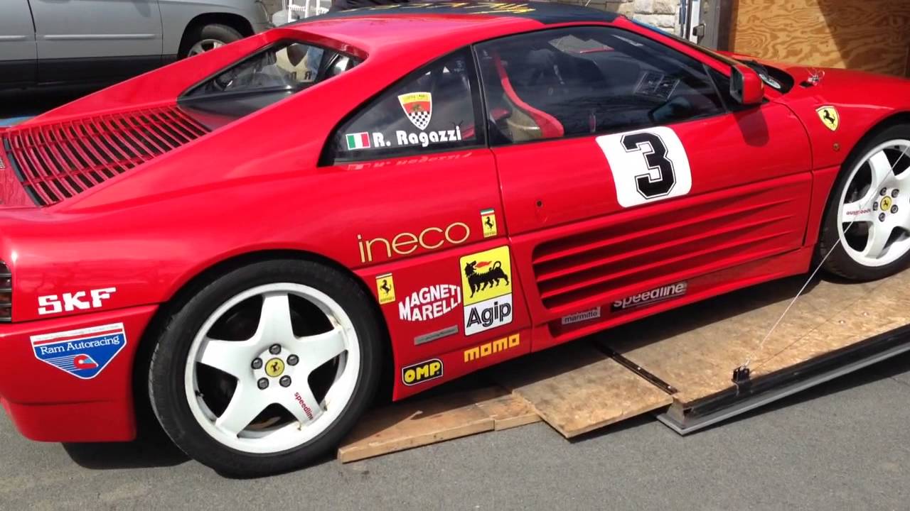 1997 Ferrari 348 racing car - YouTube