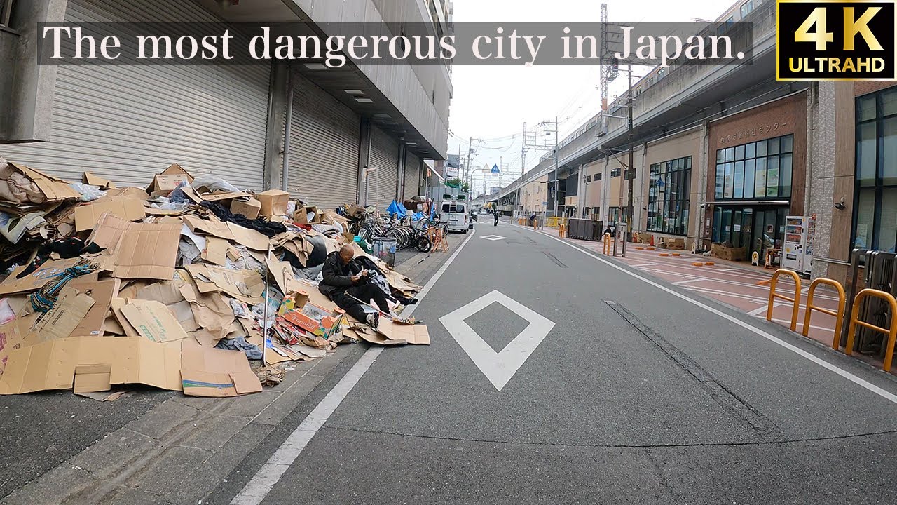 【4K】We walked around Nishinari-ku, Osaka. - YouTube
