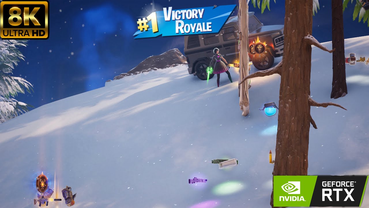 Fortnite Chapter 5 Season 3: RTX 4090 + 7800X3D ( 8K Ultra Graphics RTX ...