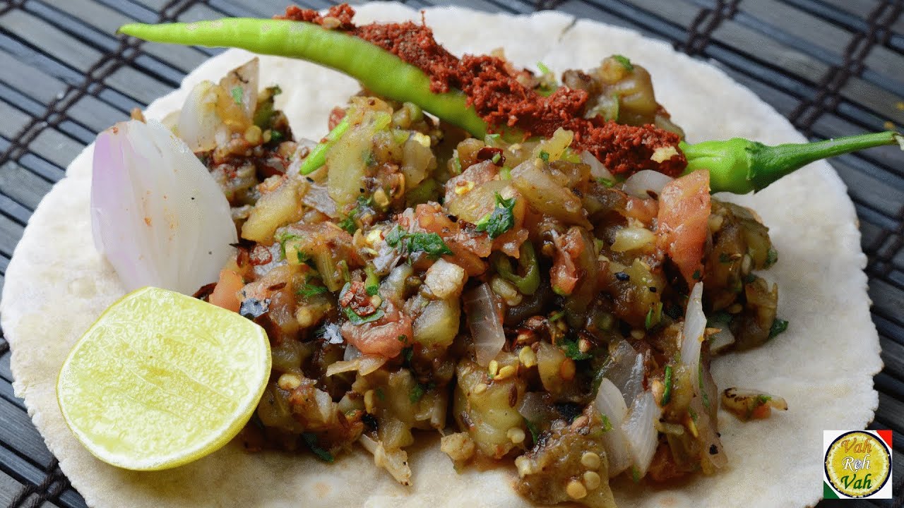 Gypsy Style Eggplant - Smoked Banjaran Baingan Bartha - By Vahchef ...