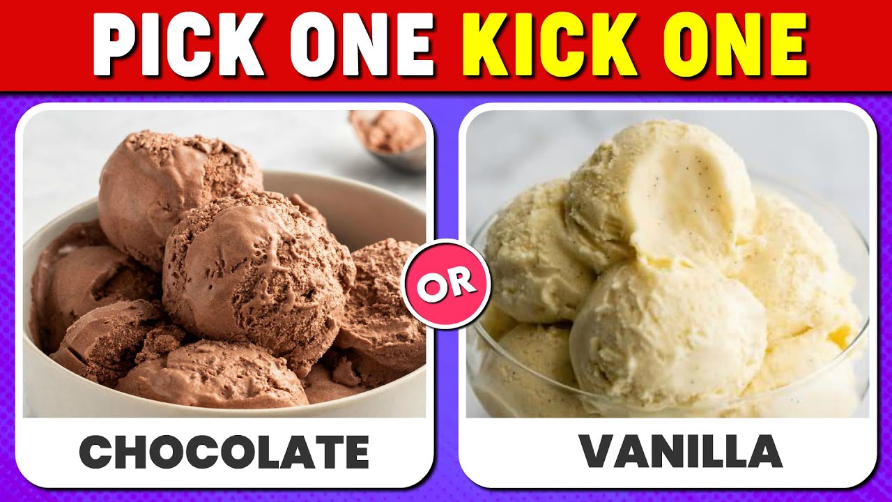 🍧Pick One, Kick One 🍨 | Ice Cream Edition 🍨 - YouTube