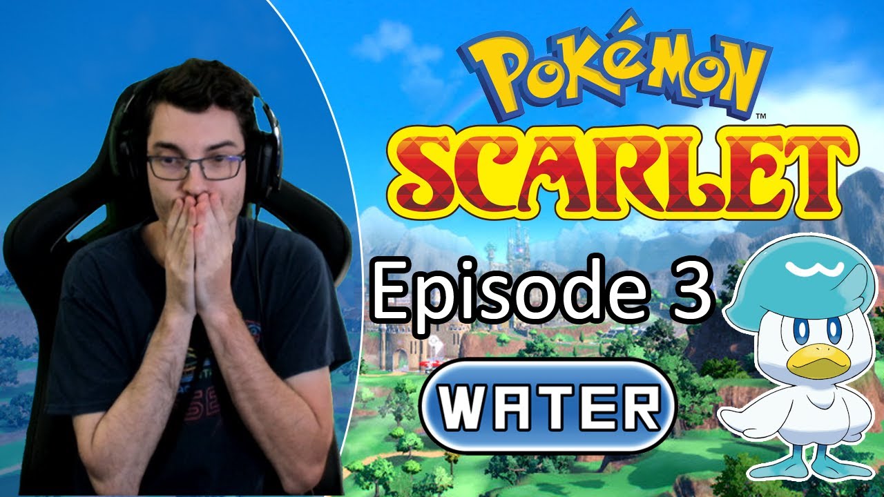 POKEMON SCARLET Water Type playthrough Episode 3 | Pokemon Scarlet ...