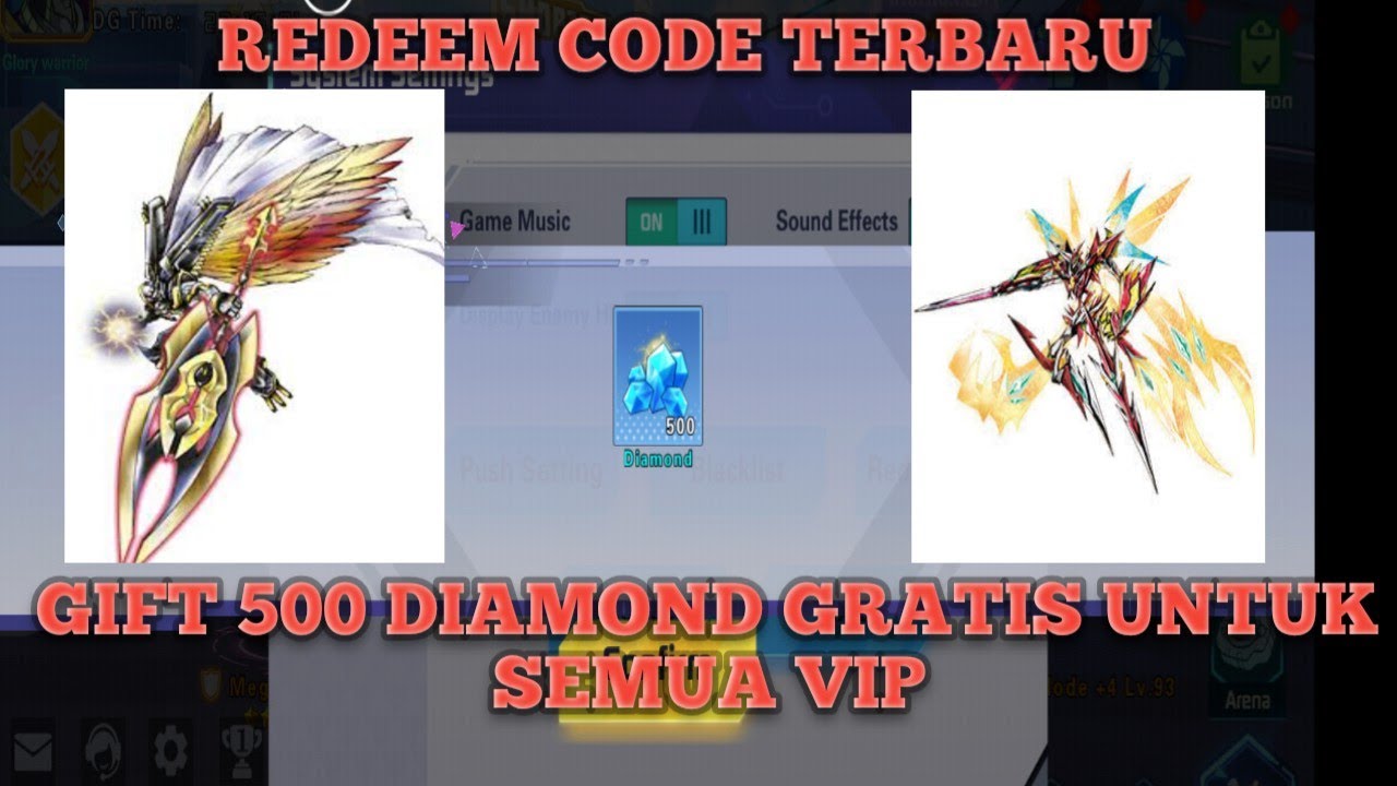 Kode Redemm 500 Diamond Game Digimon D&M Battle Journey - YouTube