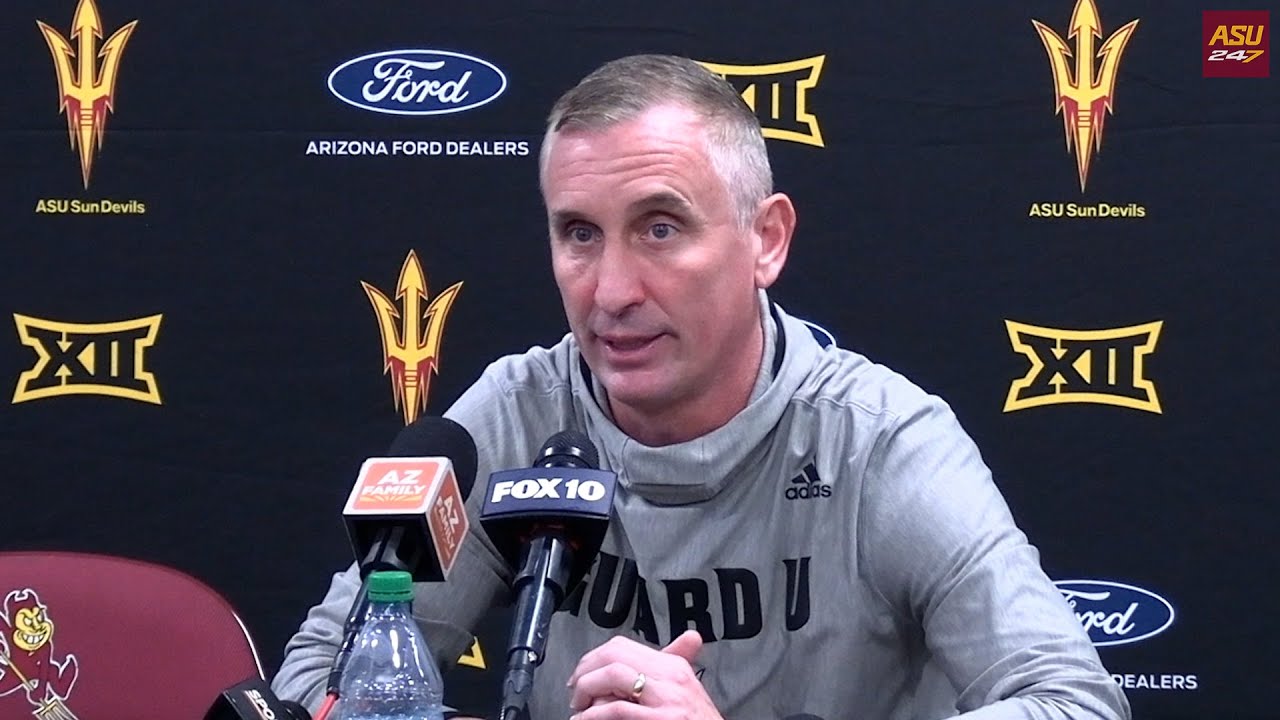 Bobby Hurley after ASU's 80-65 loss to No. 5 Houston (02/18/2025) - YouTube