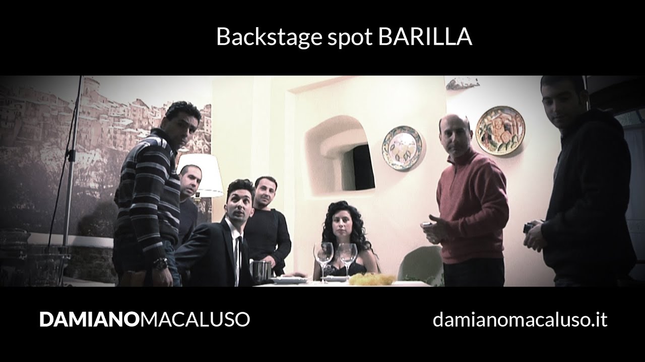 Backstage Spot BARILLA - YouTube