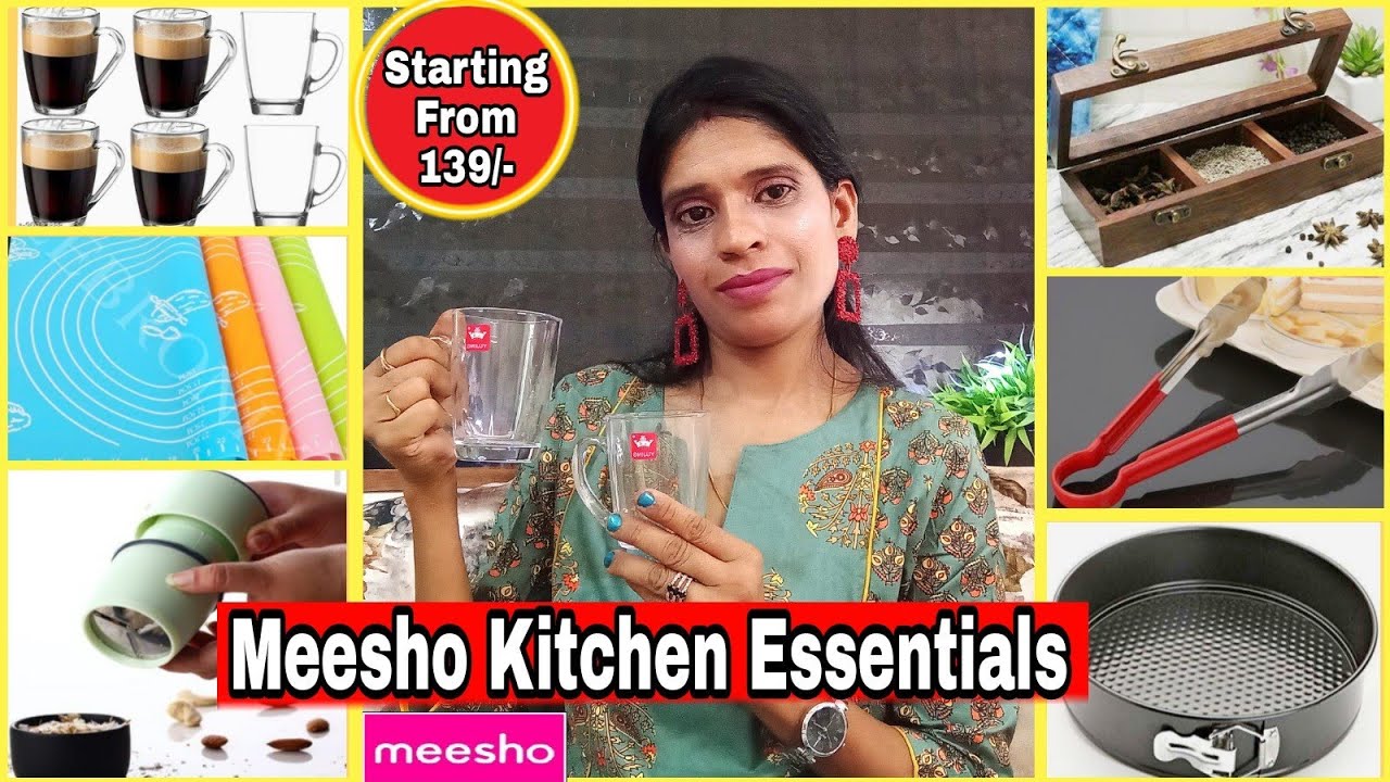Meesho Kitchen Items Haul🌈 Messho Time Saving Kitchen Essentials 🌈 ...