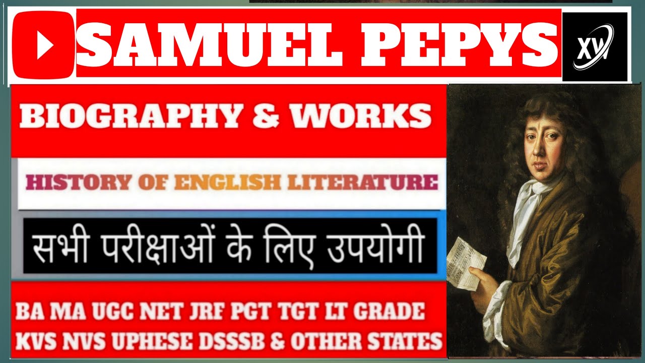 Samuel Pepys biography and works - YouTube