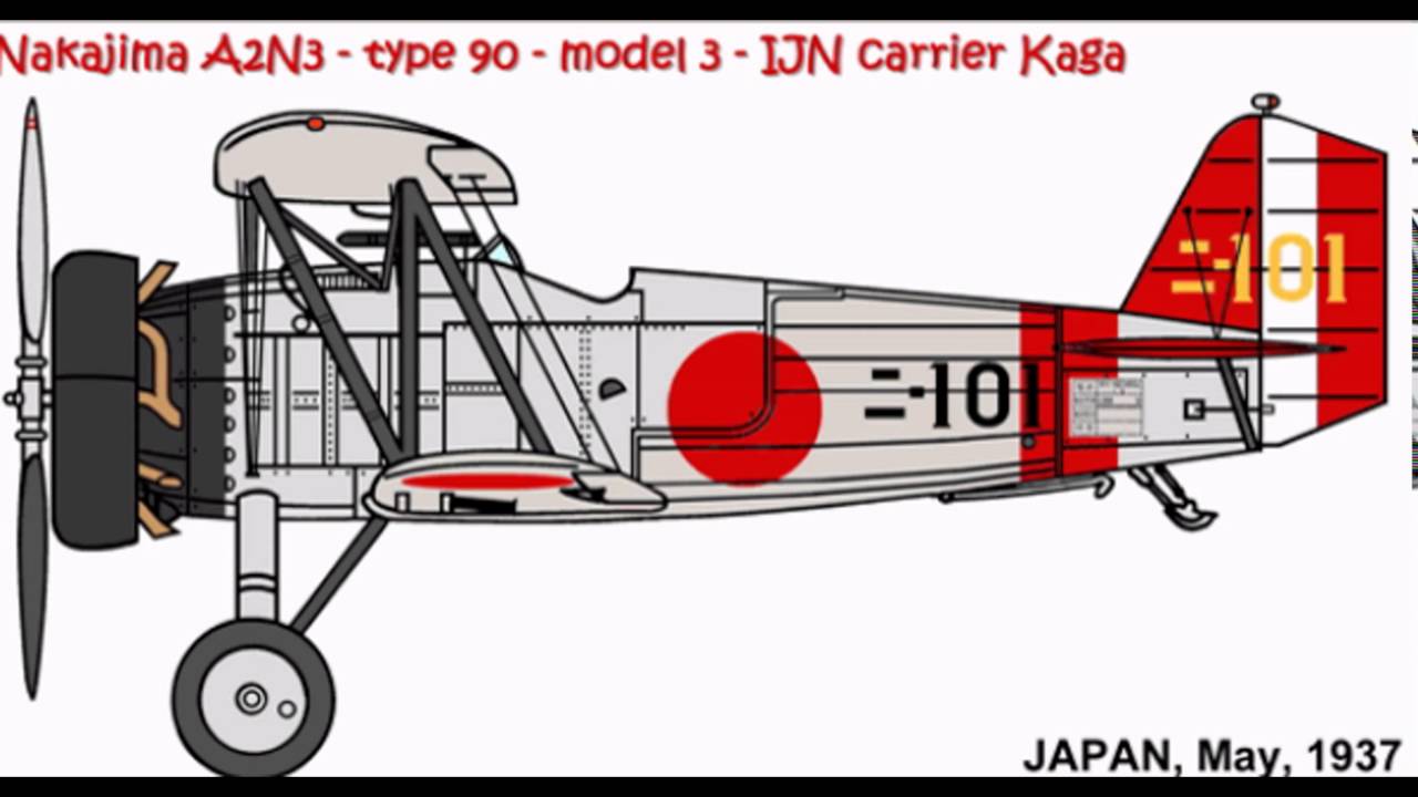 WW2 Japan Nakajima Aircraft A2N - WW2 Japon Aeronave Nakajima A2N - YouTube