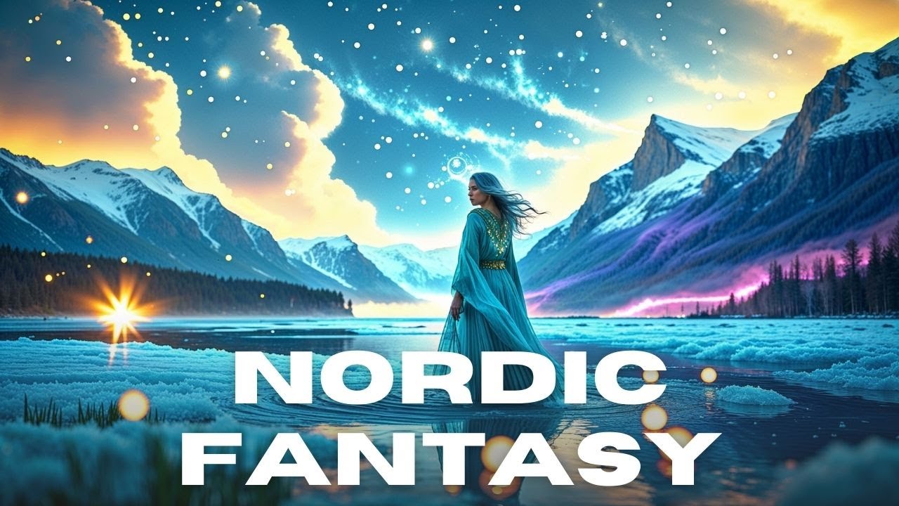 Nordic Fantasy Relaxing Spiritual Music with Female Vocals 🌌 Relax for ...