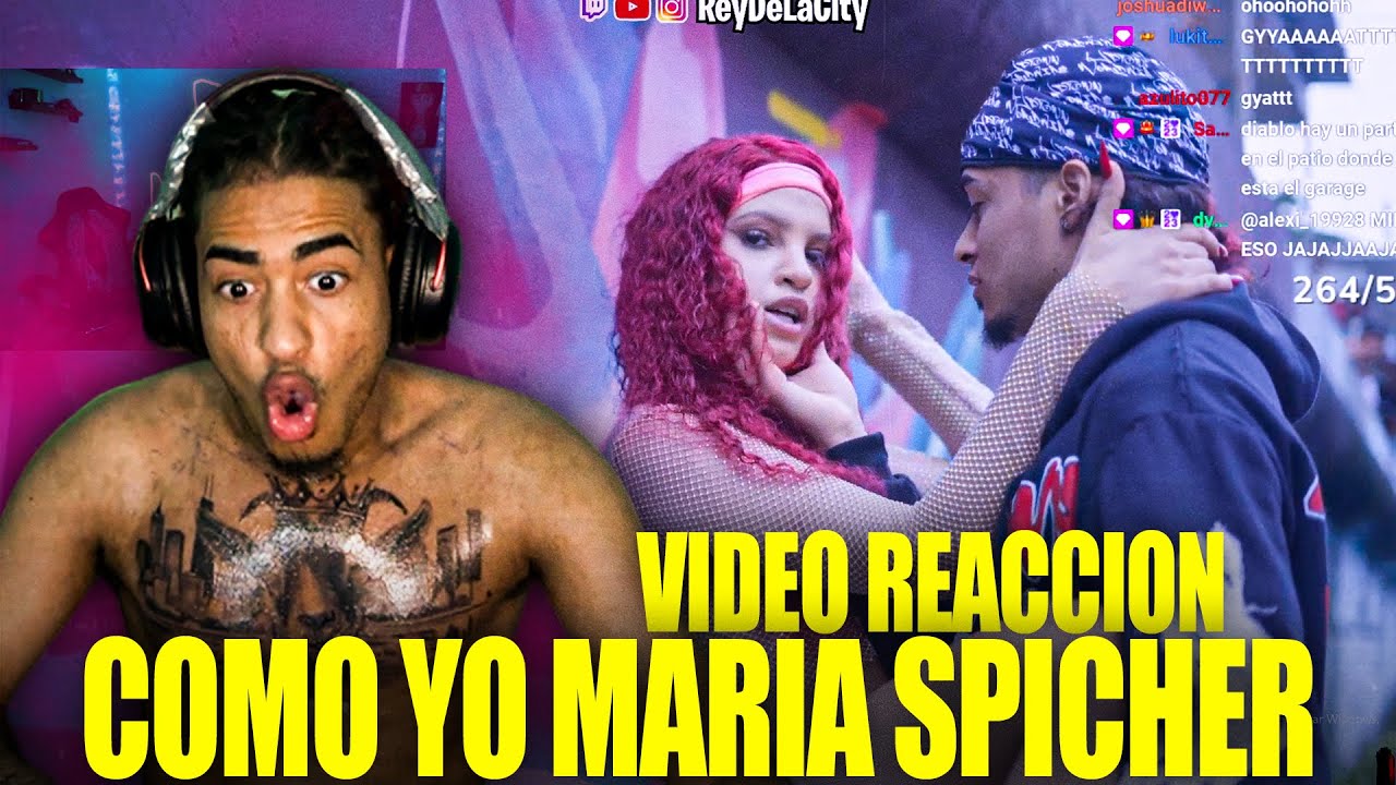 ReyDeLaCity Reacciona A Maria Spichers - Como Yo (Video Oficial) - YouTube