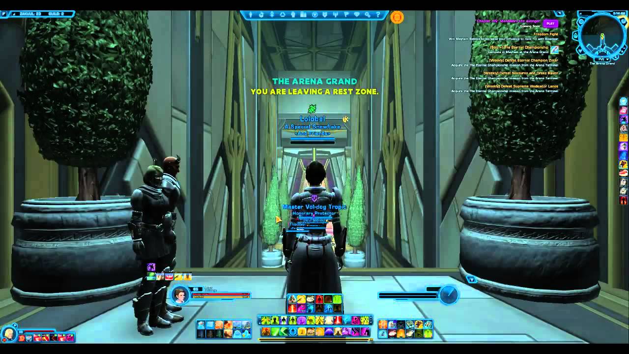 SWTOR - Chapter XIII : Freedom Fight Playthrough (Eternal Championship ...