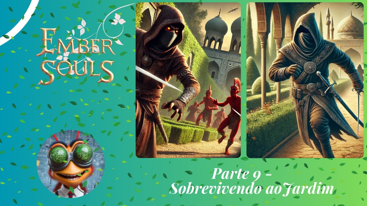 Ember Souls Gameplay - Sem comentários Parte 9 - Sobrevivendo ao Jardim ...