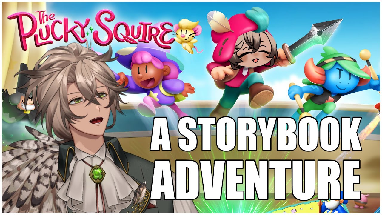 【The Plucky Squire】This game is a real page turner!【Vilhelm Vanderbos ...