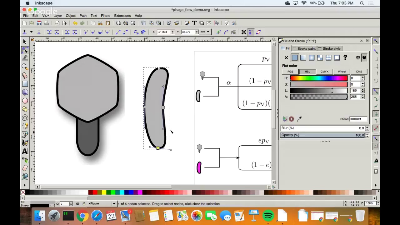 Creating and editing graphics in Inkscape - YouTube