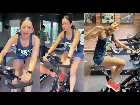 Rakul Preet Singh CRAZY GYM Work Out Video | Rakul Preet Singh Latest Video | Daily Culture