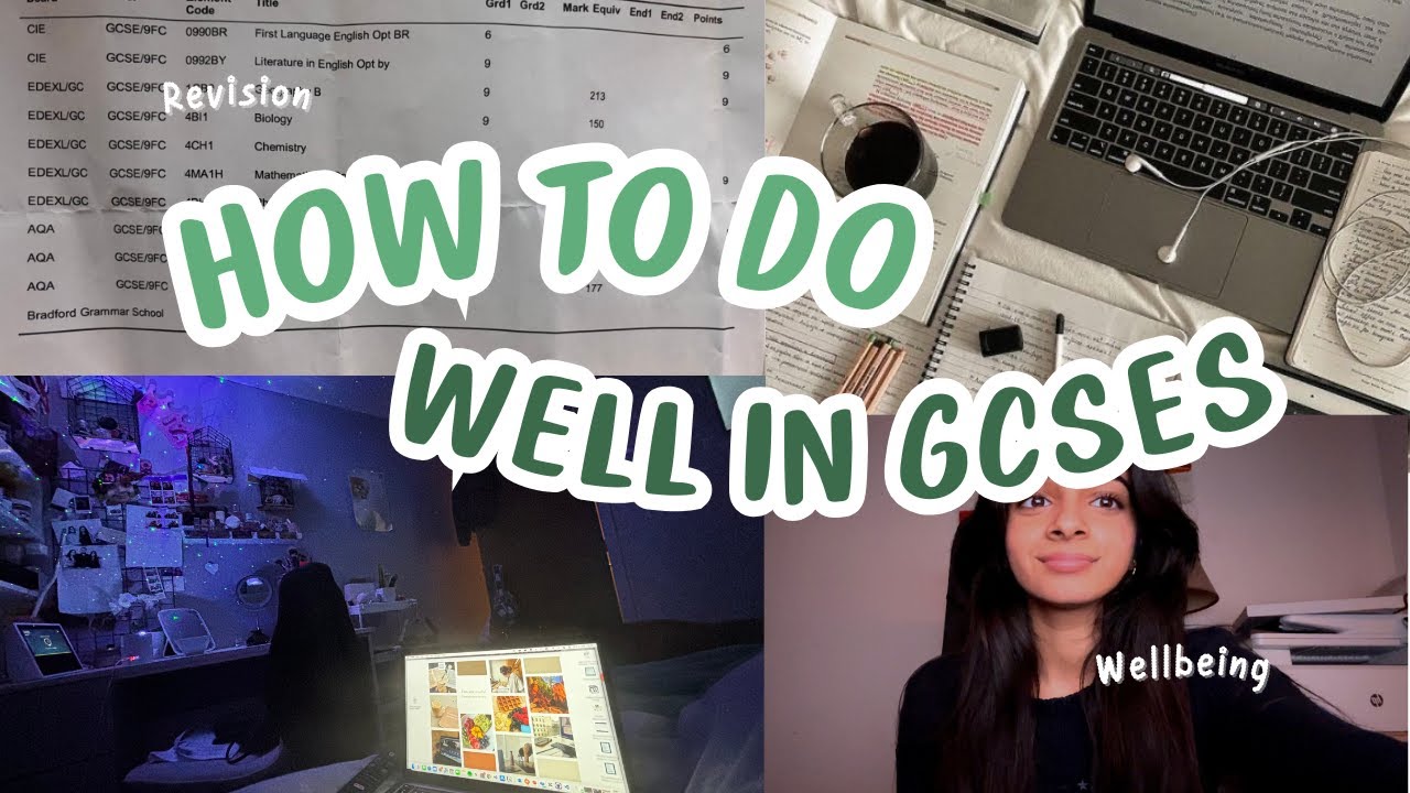 TIPS THAT MIGHT SAVE YOUR GCSES 📚 (studying, wellbeing and more ...
