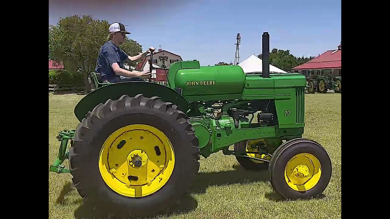 Frenship student finalist for vintage tractor restoration contest