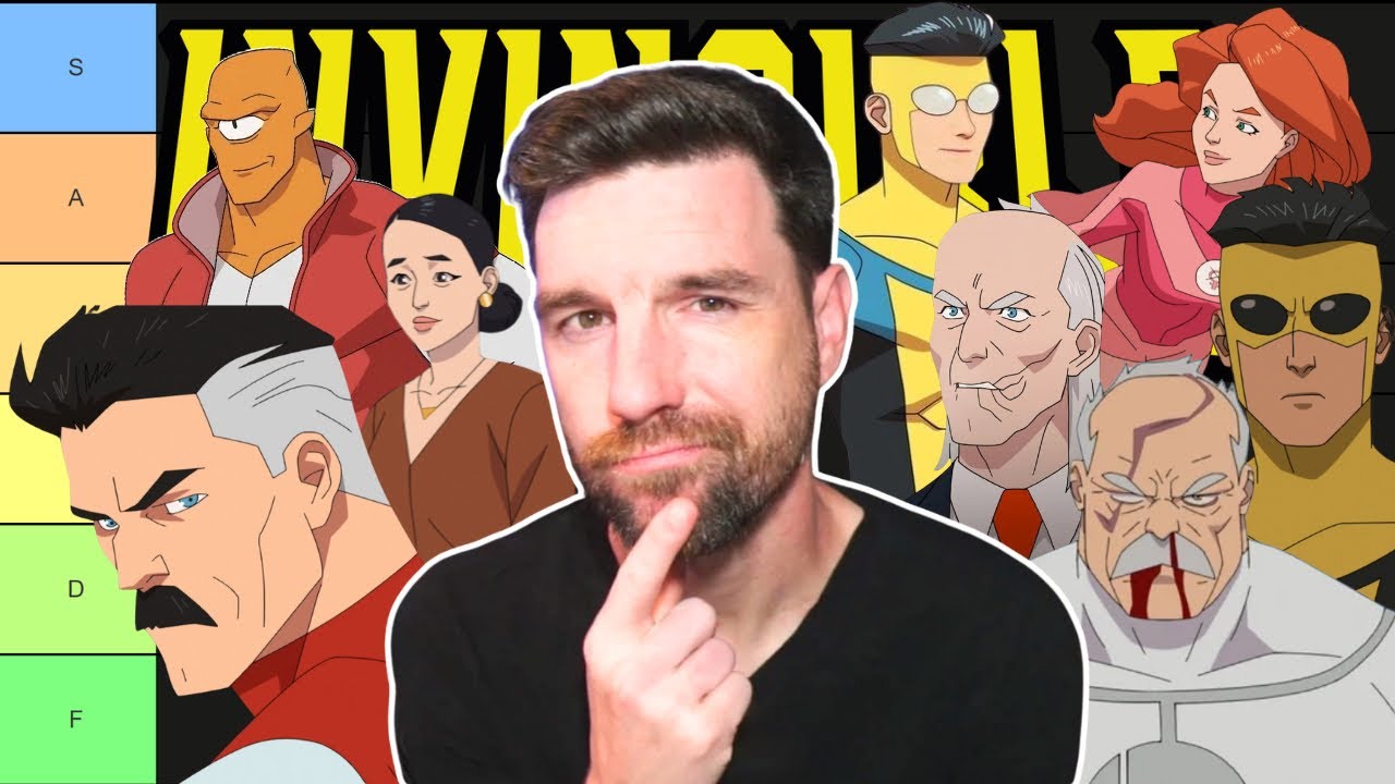 Ranking My Favorite Invincible Characters! Invincible Tier List ...