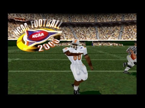 Playing NCAA Football 2000 in 2019 (PS1) OT GAME!!! - YouTube