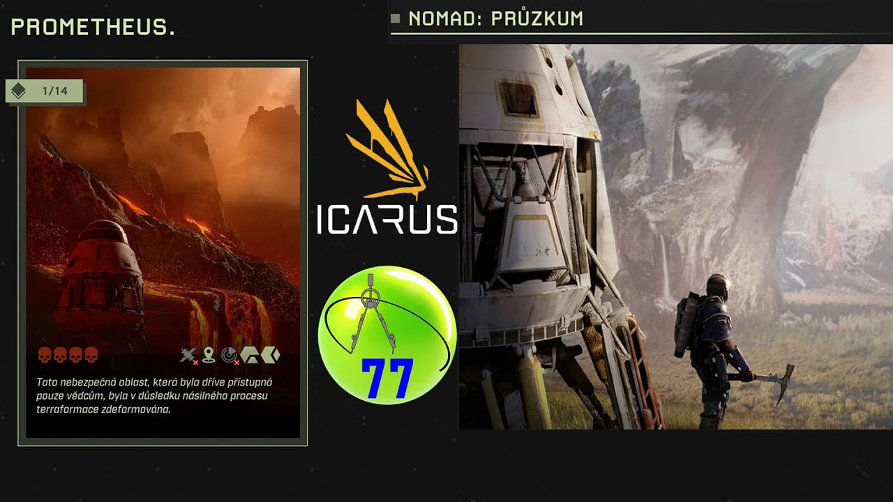 ICARUS : DLC PROMETHEUS - NOMAD: Průzkum 1/3 (1080p60) Cz/Sk - YouTube