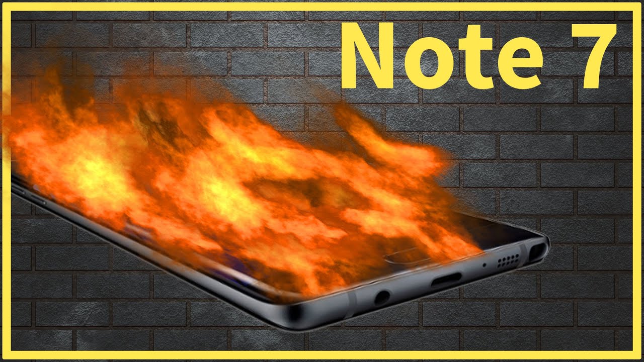 Note 7 Smartphones Explode - Global Recall & Sales Halt - YouTube