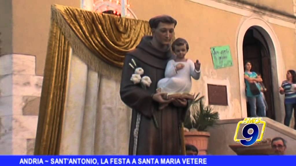 ANDRIA | Sant'Antonio, la festa a Santa Maria Vetere - YouTube