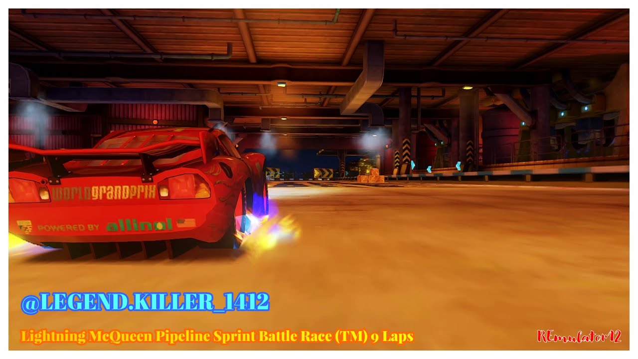 Cars 2 The Video Game | Lightning McQueen - Battle Race (TM) | Pipeline ...