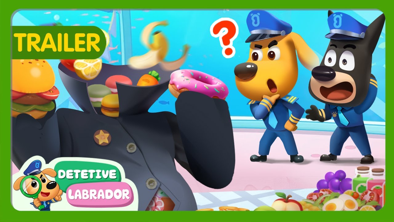 Detetive Labrador 🔍 Quem Comeu a Pizza? (Trailer)🍕 #Shorts - YouTube