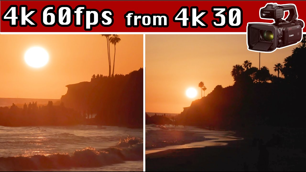 4K 60 fps From 4K 30 Camcorder | Canon XA70 | Detailed Comparison ...