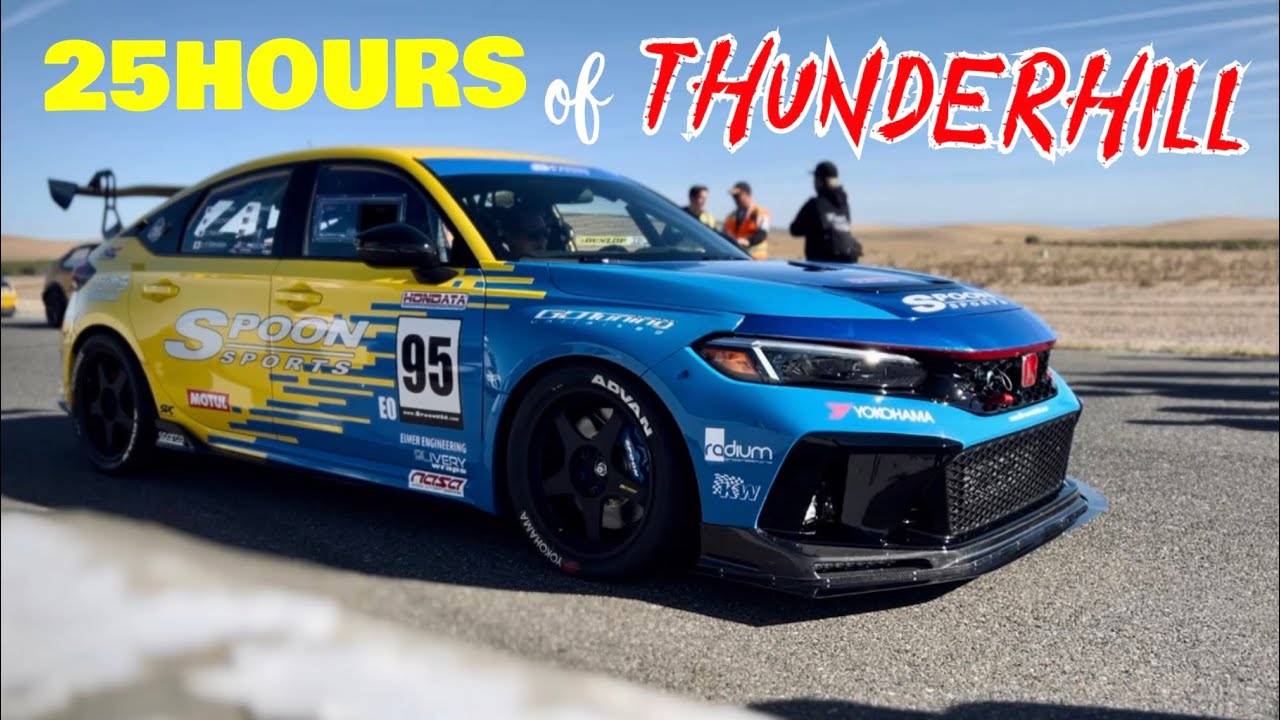 In the Pits with SPOON SPORTS at 25 HOURS of THUNDERHILL | FL5 Honda ...
