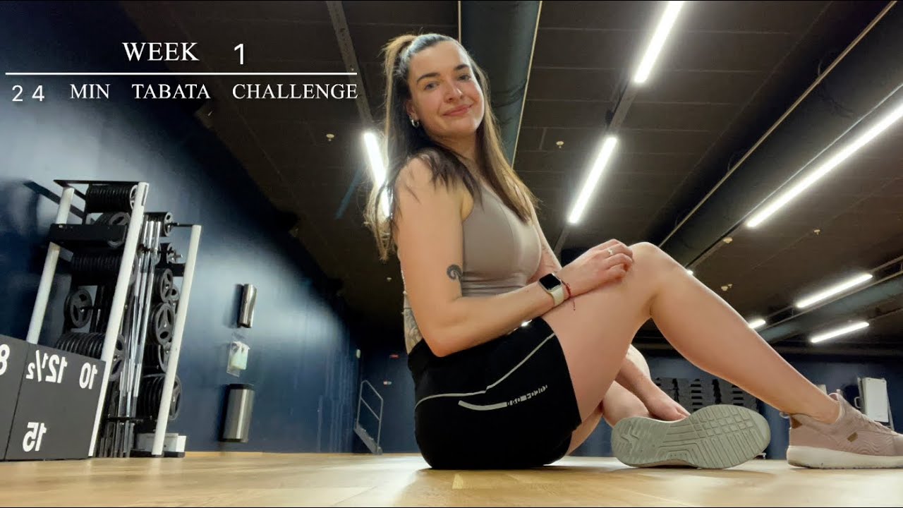 24 min TABATA Challenge WEEK 1 - YouTube
