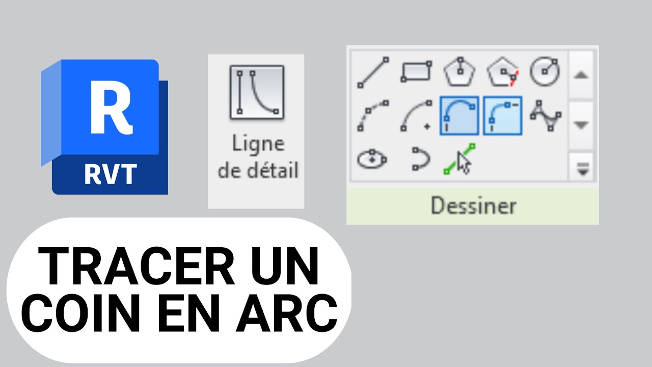 TRACER UN COIN EN ARC SUR REVIT - YouTube