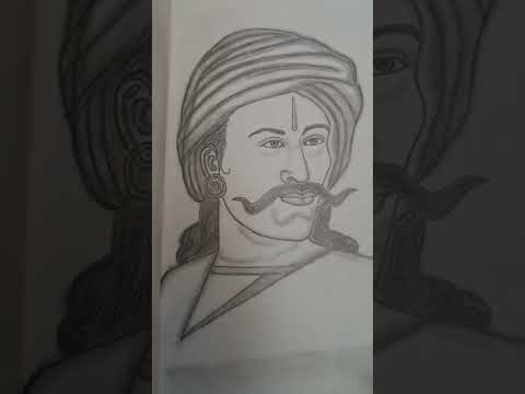 Sangolli Rayanna art #sangollirayanna #titi #rayanna #art - YouTube