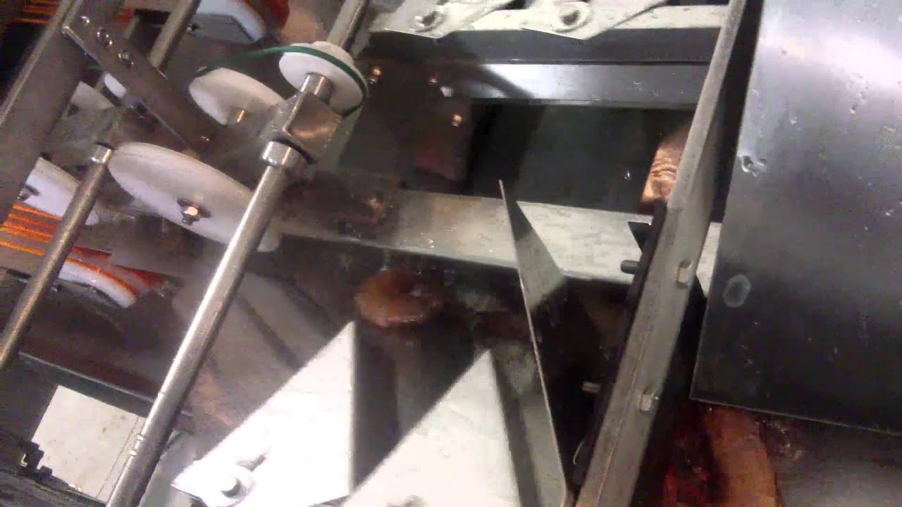 SHRIMP/PRAWN DE-HEADING & FEEDING MACHINE - YouTube