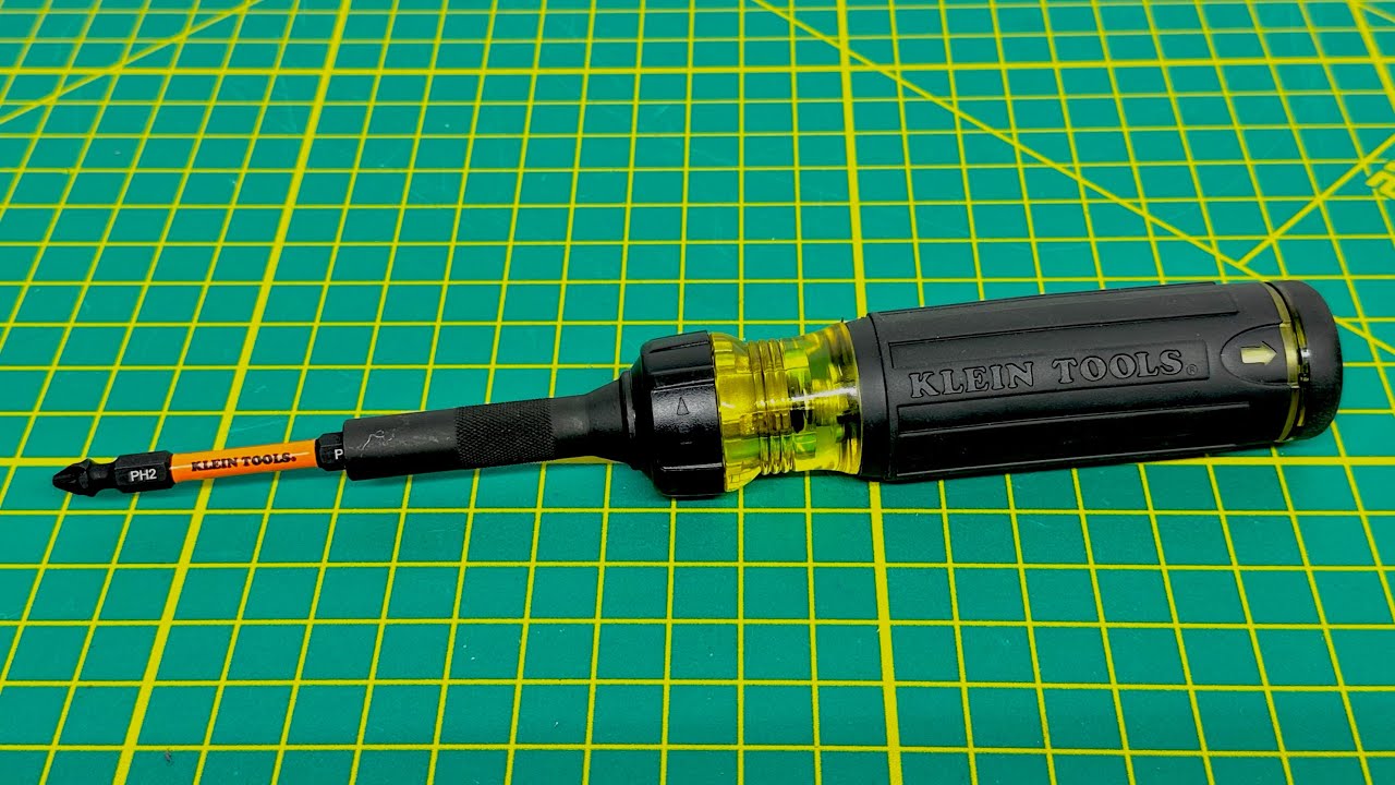 Klein Tools 32313HD Impact 13-in-1 Screwdriver - YouTube