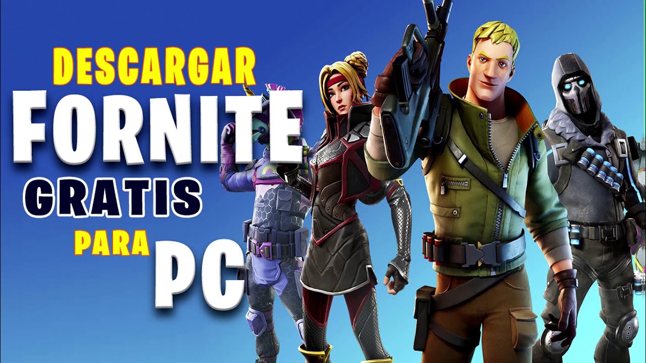 ⚡DESCARGA FORTNITE⚡ !!! FACIL y rapido para pc 2020 - YouTube