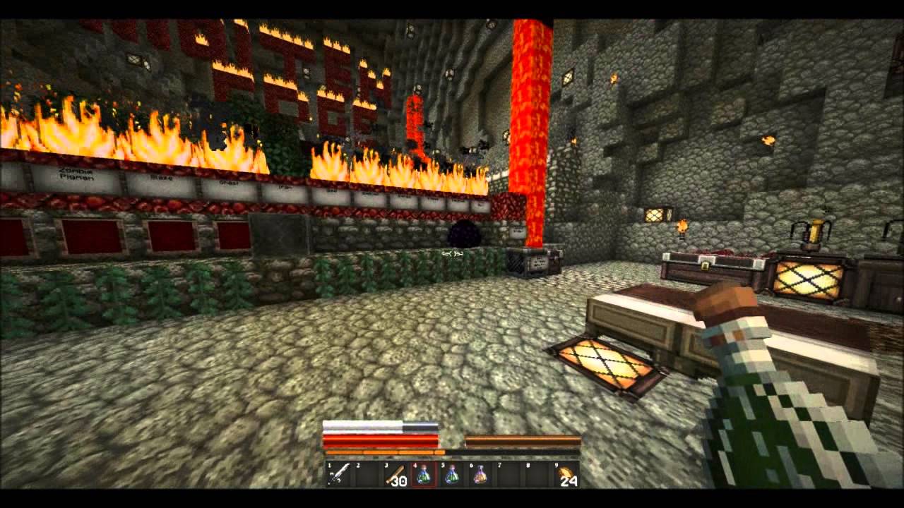 minecraft: Molten Edge ep 36 "mining ghast style" - YouTube