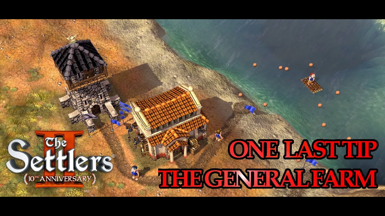 The General Farm - The Settlers II (2) 10th Anniversary Edition Engineering and Optimizing - YouTube