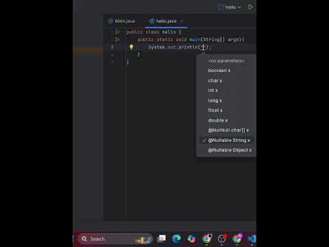 First Java Program Explained | Java Basics Short | Java Hello World Program - YouTube